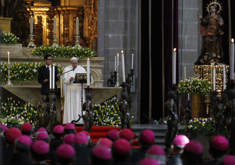 Pope Francis tells Mexican bishops be unified, speak out on tough ...