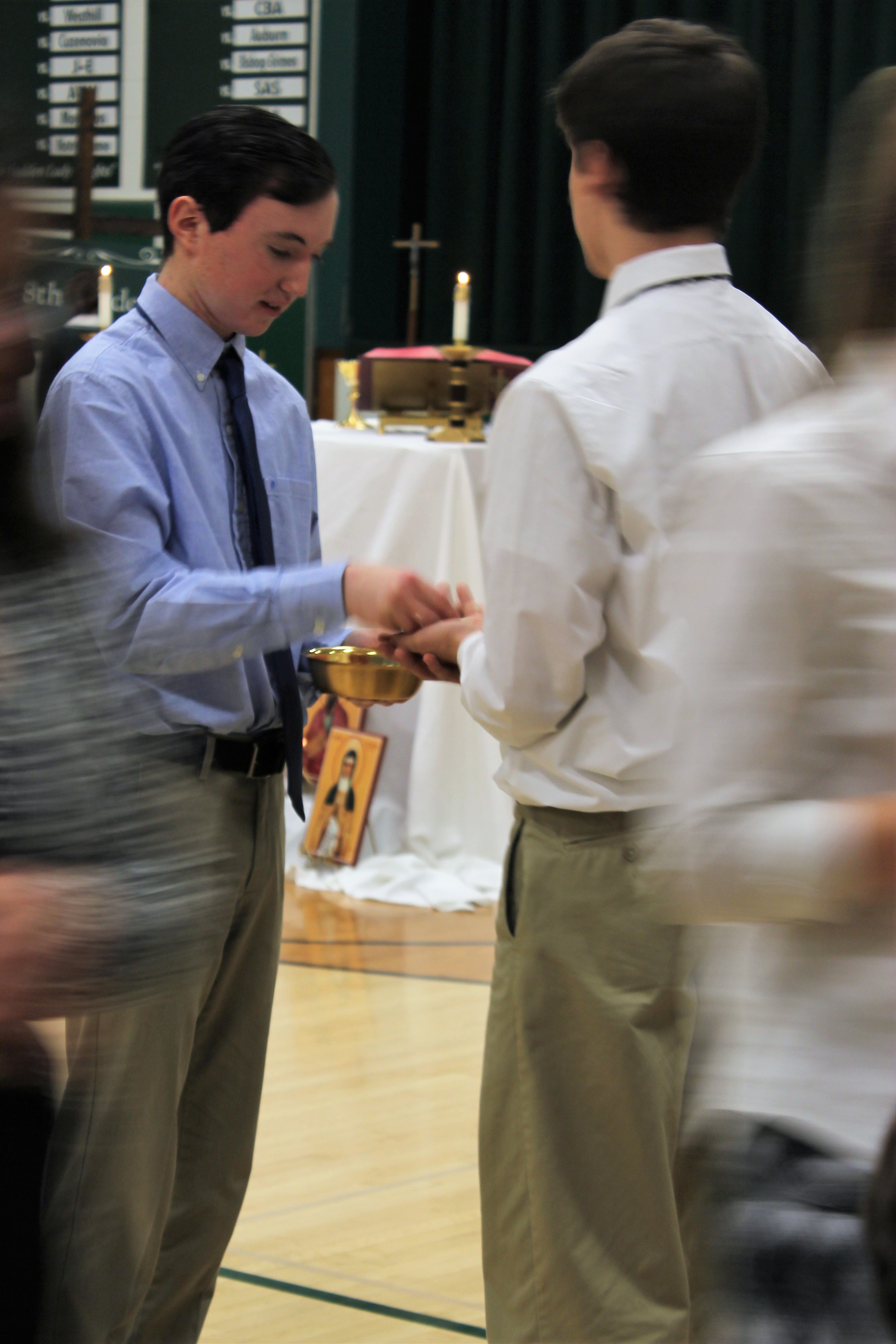 Eucharistic Ministers commissioned at Bishop Ludden | The Catholic Sun
