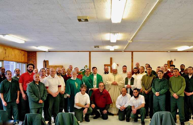 Bishop Lucia makes pastoral visit to Mohawk Correctional Facility | The ...