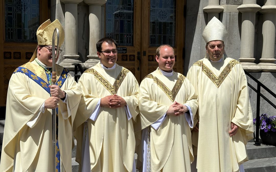 Ordained!! Two new priests are welcomed in the sacrament of Holy Orders ...